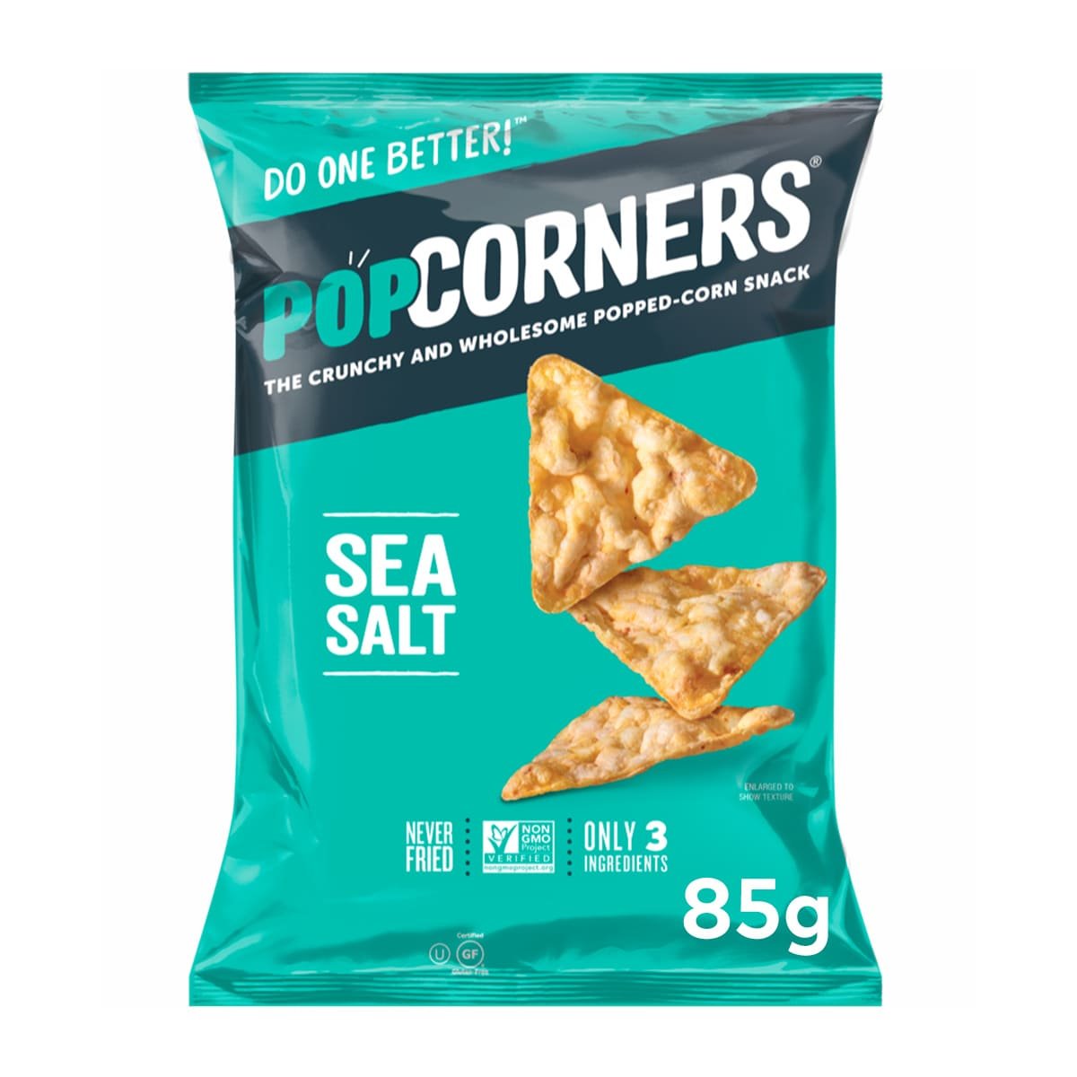 Salgadinho Sea Salt Popcorners Pacote 85g | Clube Extra