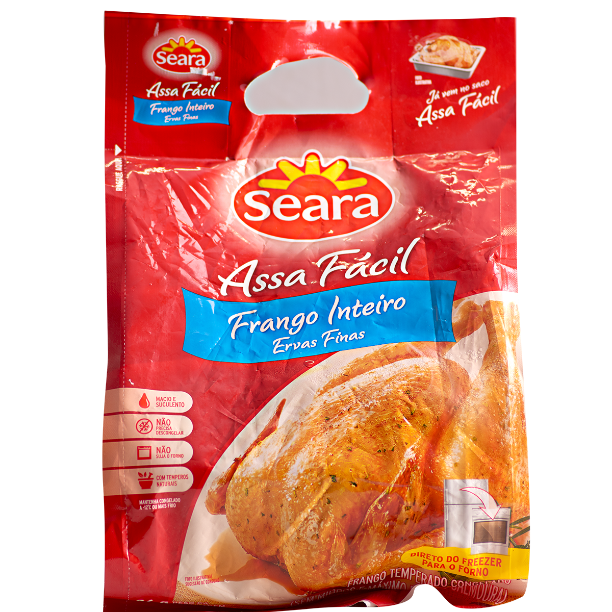 Frango Inteiro Assa Fácil SEARA Pacote 1,3kg | Clube Extra