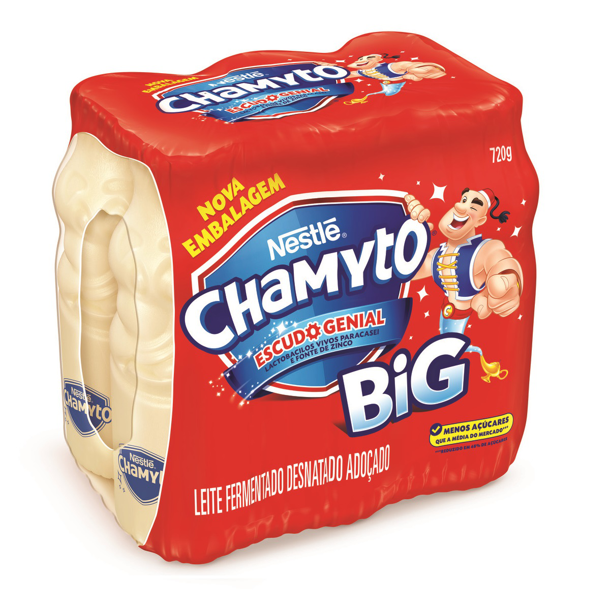 Leite Fermentado Chamyto 6x120g | Clube Extra