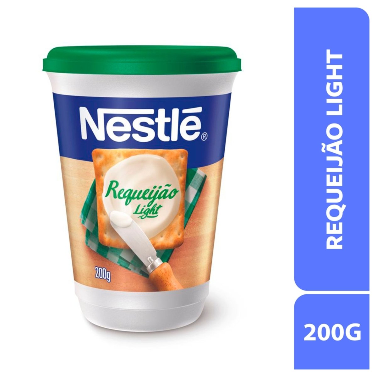 Requeijão Cremoso Light Nestlé Copo 200g | Clube Extra Requeijão Cremoso Light Nestlé Copo 200g | Clube Extra