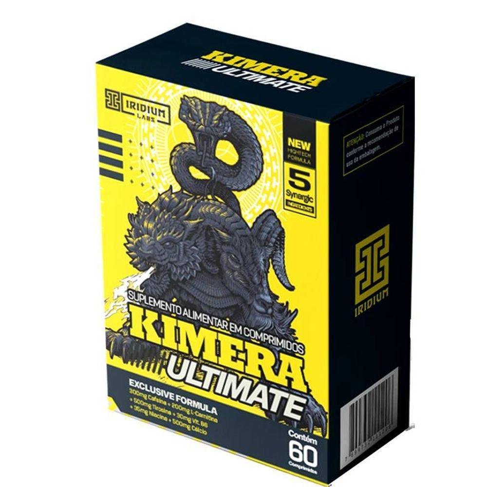 Kimera Ultimate - Iridium Labs - Thermo Tecnológico Sabor Sem Sabor 60 Cápsulas | Clube Extra