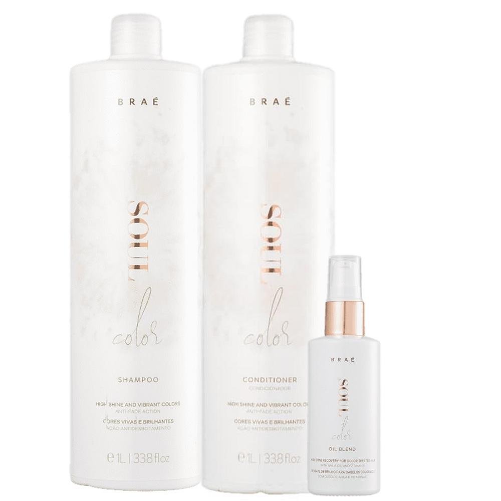Kit BRAE Soul Color Cabelos Coloridos (3 Produtos) | Clube Extra