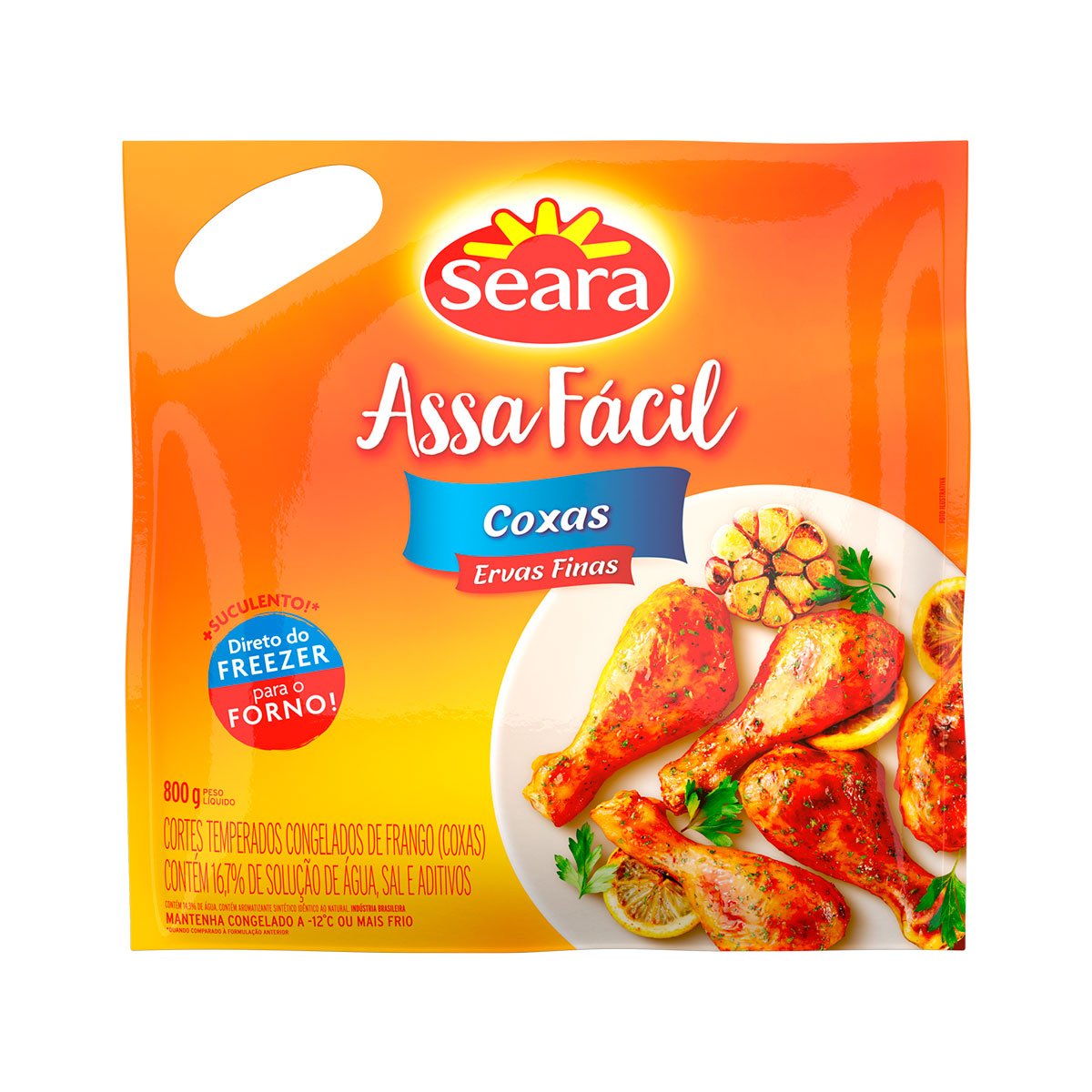 Coxa de Frango Assa Fácil SEARA Pacote 800g | Clube Extra