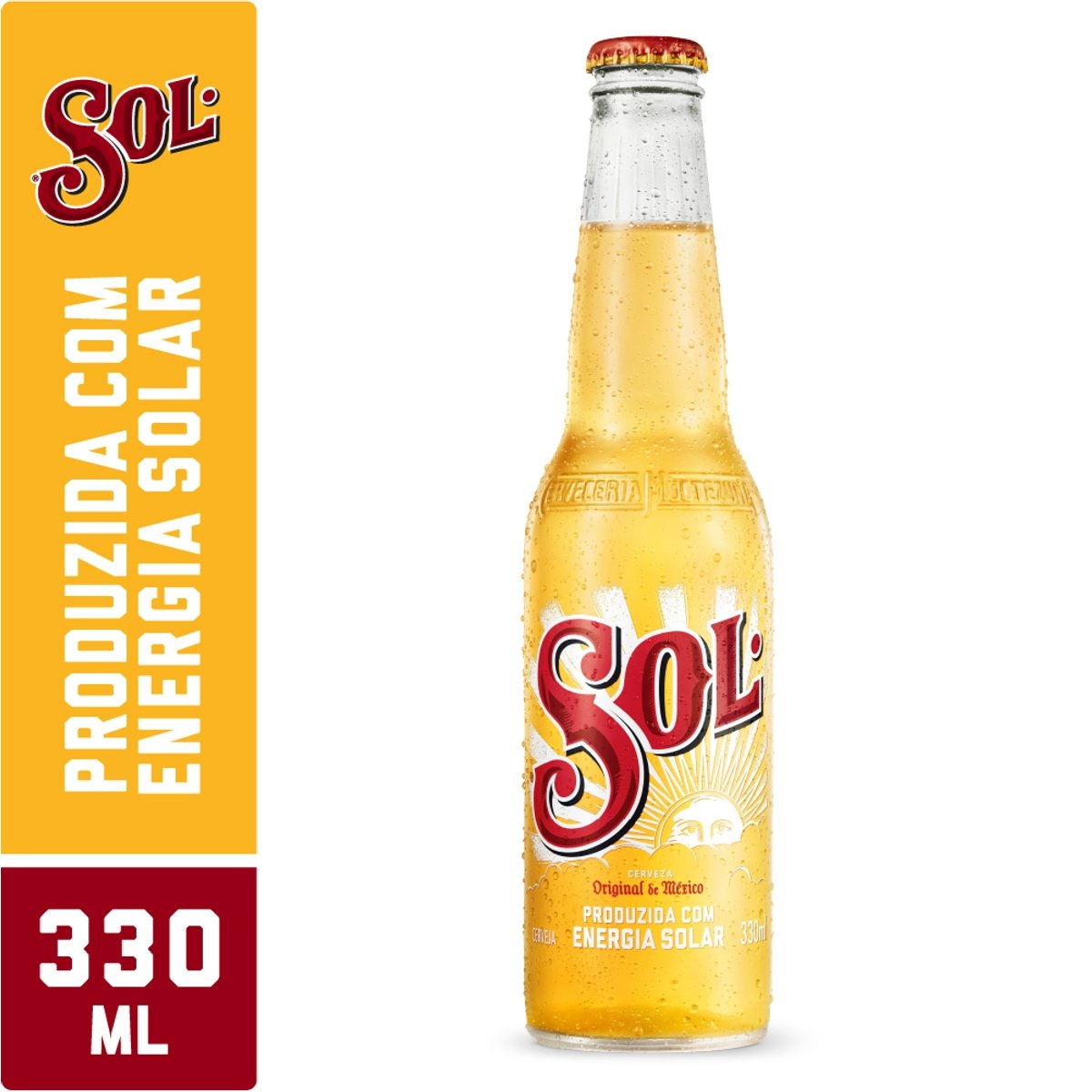 Cerveja SOL Premium Long Neck 330ml | Clube Extra