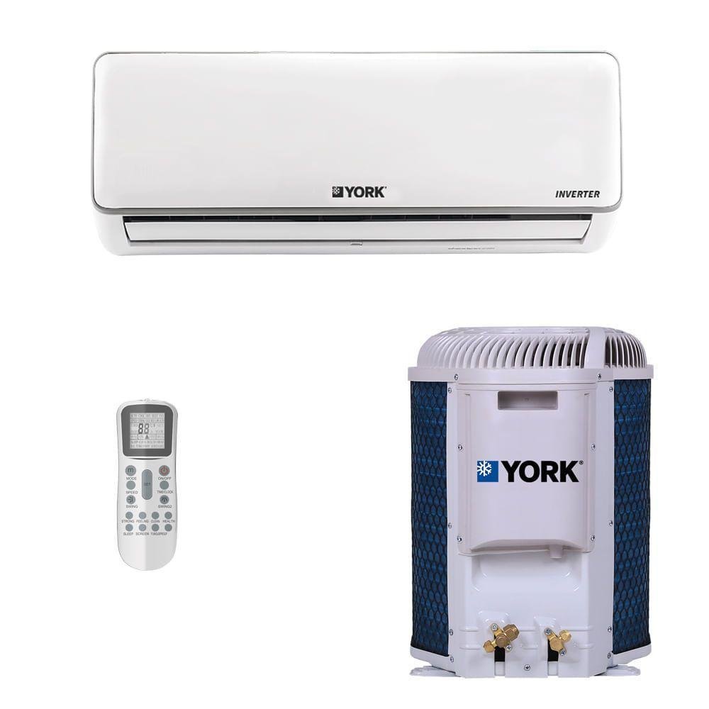 Ar Condicionado Split Hi Wall Inverter York 9.000 Btus 220v - 220V | Clube Extra