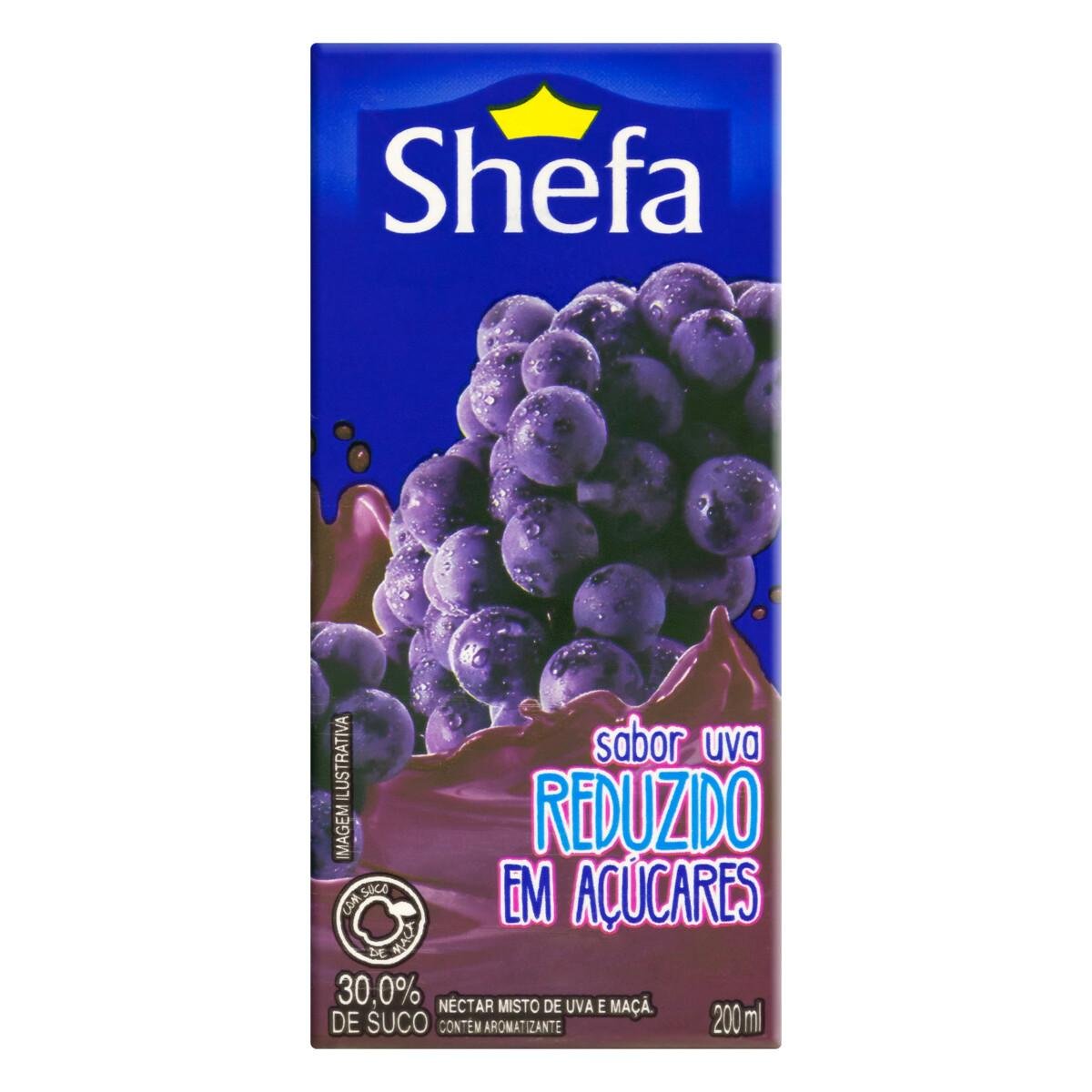 Néctar Uva Shefa Caixa 200ml | Clube Extra Néctar Uva Shefa Caixa 200ml | Clube Extra