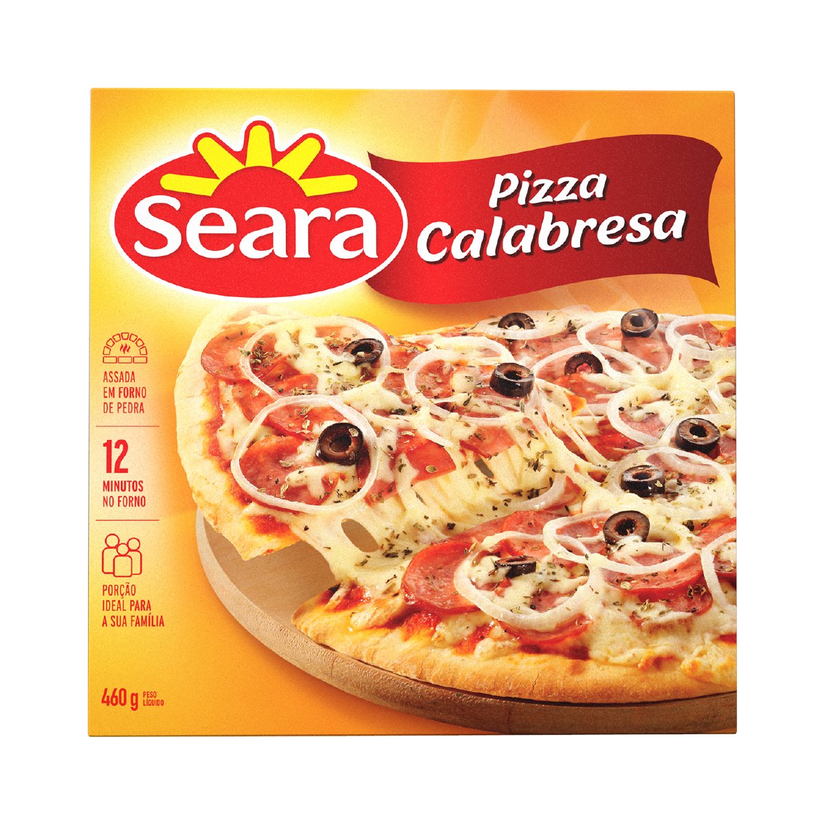 Pizza de calabresa Seara 460g | Clube Extra