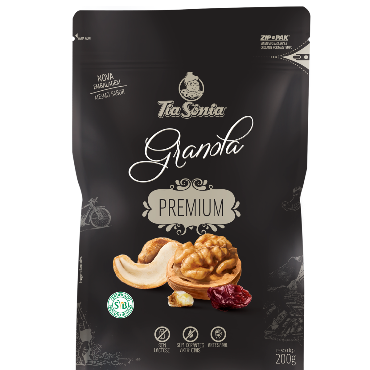 Granola Premium TIA SONIA 200g | Clube Extra